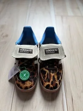 adidas | Shoes | Adidas X Wales Bonner Samba Leopard Pony Hair Sneakers ...